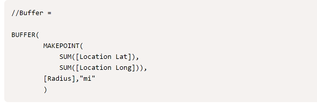 Geo Spatial Analysis Using Map Layers, Buffer Calculations, and Parameter Actions - Beinex